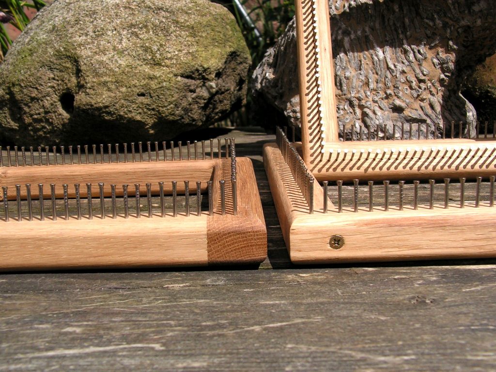6" Pin Loom - Fine 1/4" pin set - Beech or Oak frame - Dales Looms